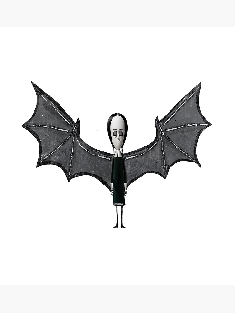 "Horror Wednesday Addams Family Cartoon" Poster by menantiwaktu | Redbubble