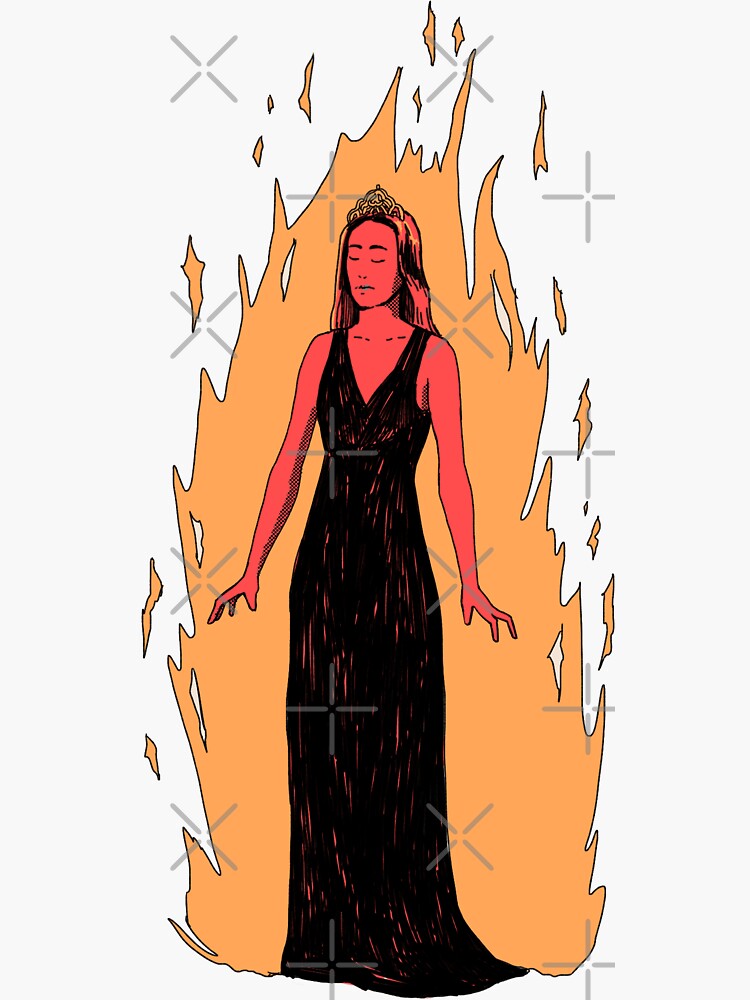 "Carrie" Sticker for Sale by fosae | Redbubble