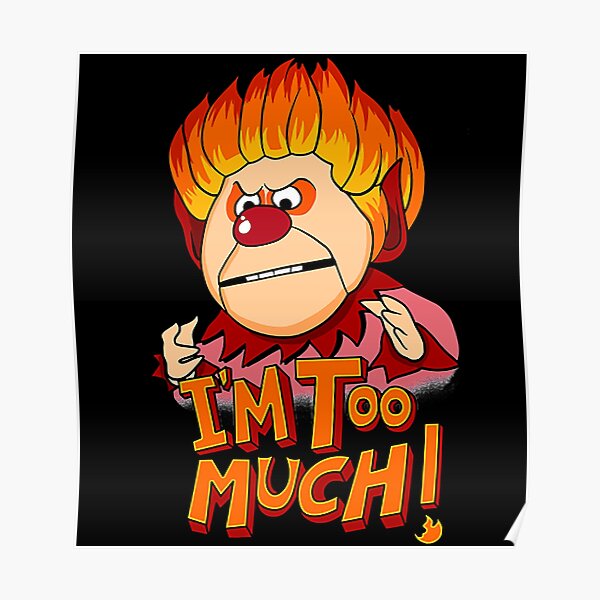 "Claymation Snow Miser Heat Gift For Birthday" Poster for Sale by ...