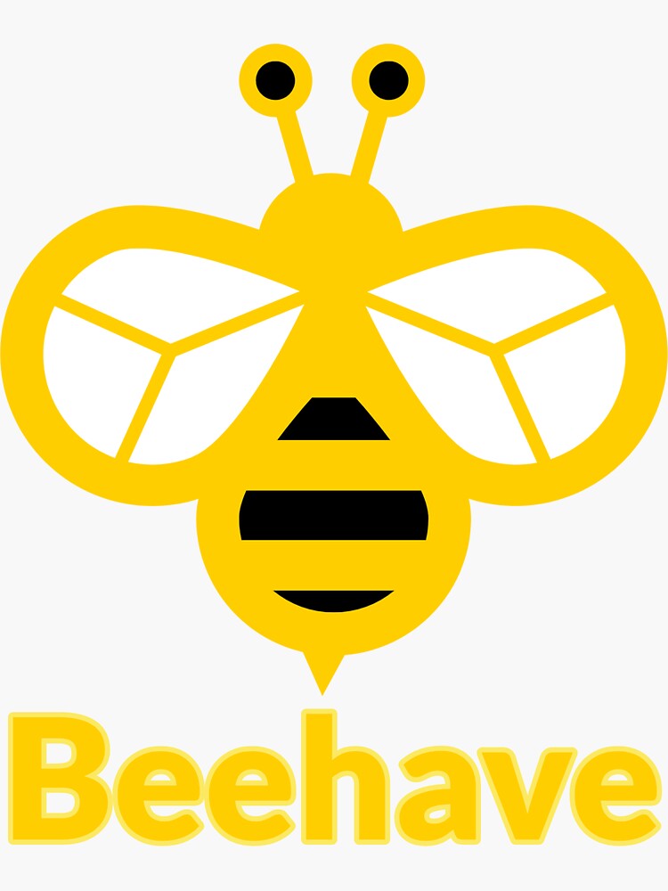 "Behave Yourself" Sticker by SwejdDesign | Redbubble