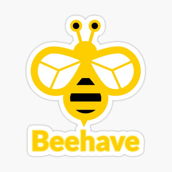 "Behave Yourself" Sticker by SwejdDesign | Redbubble