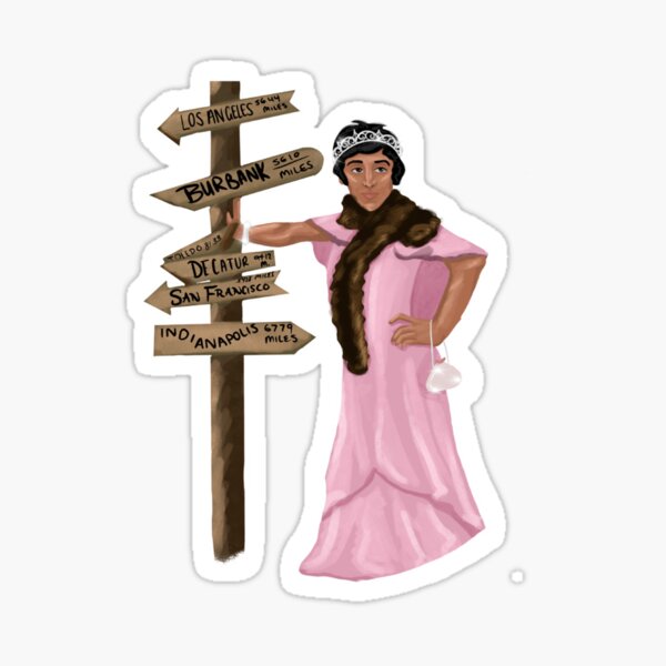 "Princess Klinger " Sticker by GraphicTeePoint | Redbubble