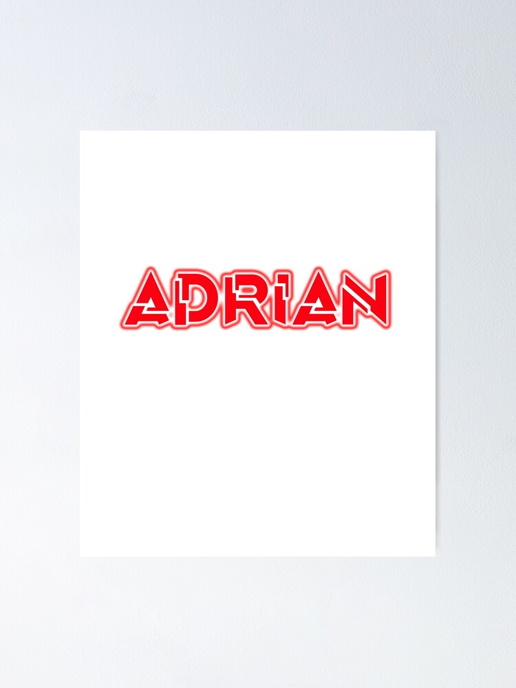 Póster «ADRIAN - Etiqueta de identificación robótica para la firma ...