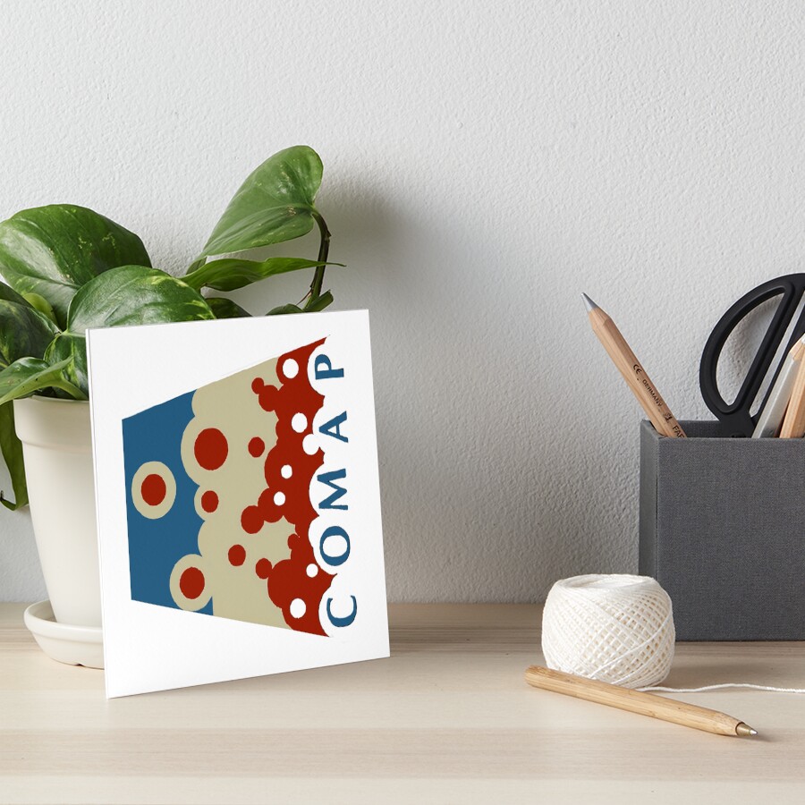"COMAP Logo" Art Board Print for Sale by Quatrosales | Redbubble