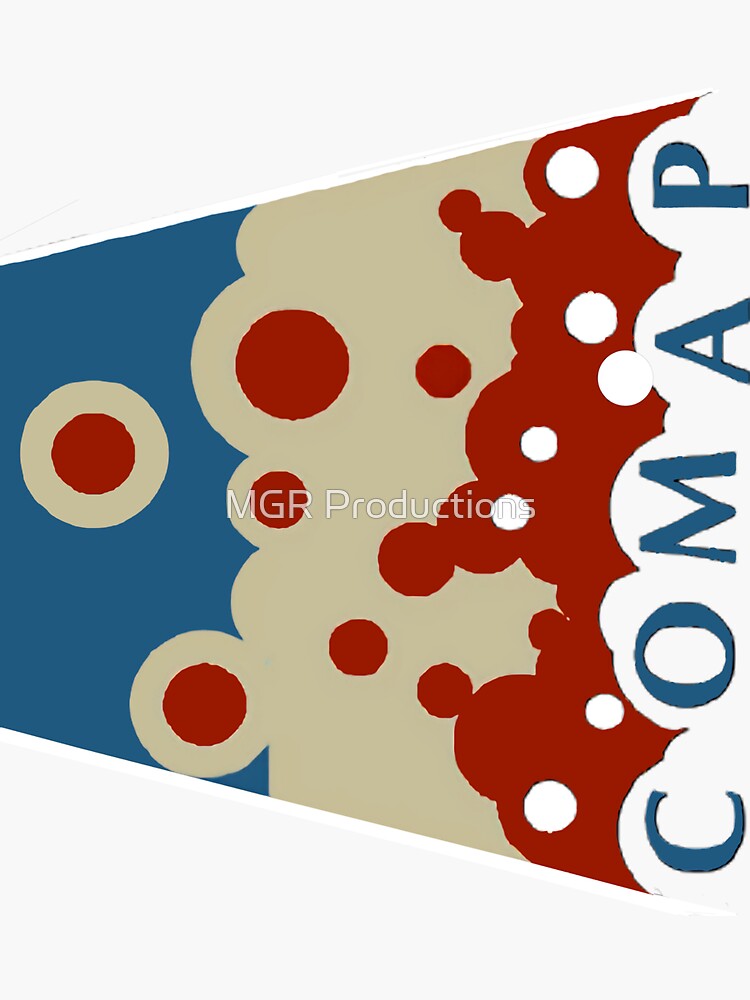 "COMAP Logo" Sticker for Sale by Quatrosales | Redbubble