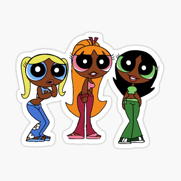 "Pretty girls " Sticker for Sale by Heyitslilrebel | Redbubble