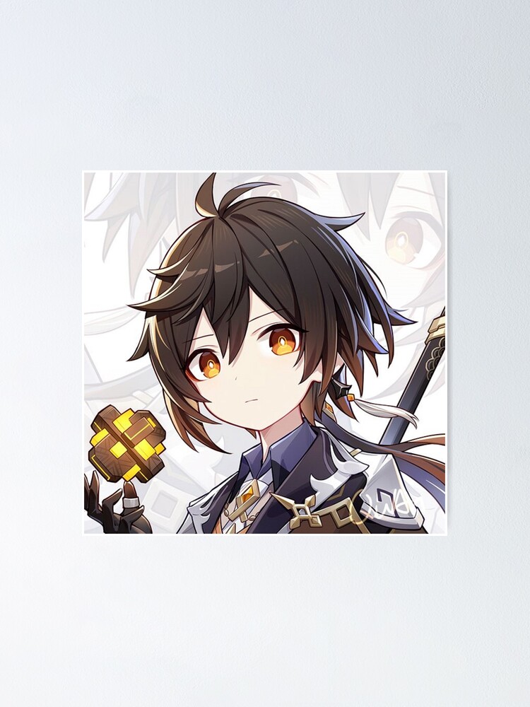 "Genshin Impact Zhongli" Poster von Marucchi | Redbubble