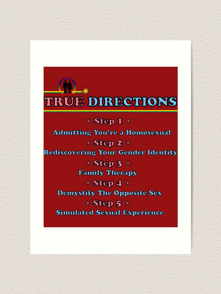 "True Directions (But I_m a Cheerleader) " Art Print for Sale by HONEY ...