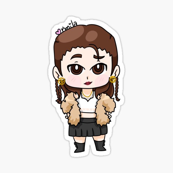 "ITZY - wannabe" Sticker by KmilaCreacion | Redbubble