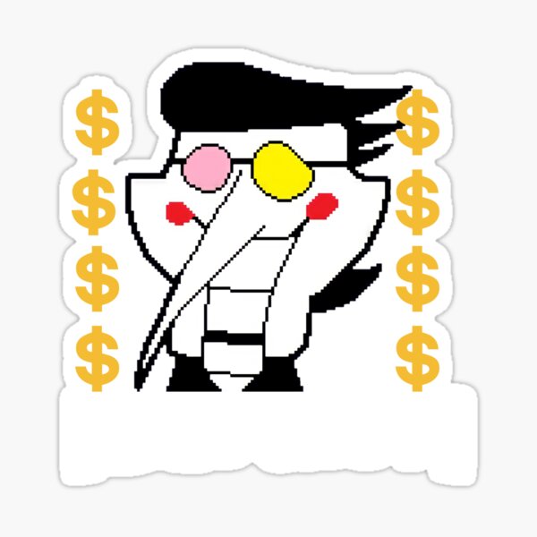 "Spamton g spamton" Sticker for Sale by Mazenatef4560 | Redbubble