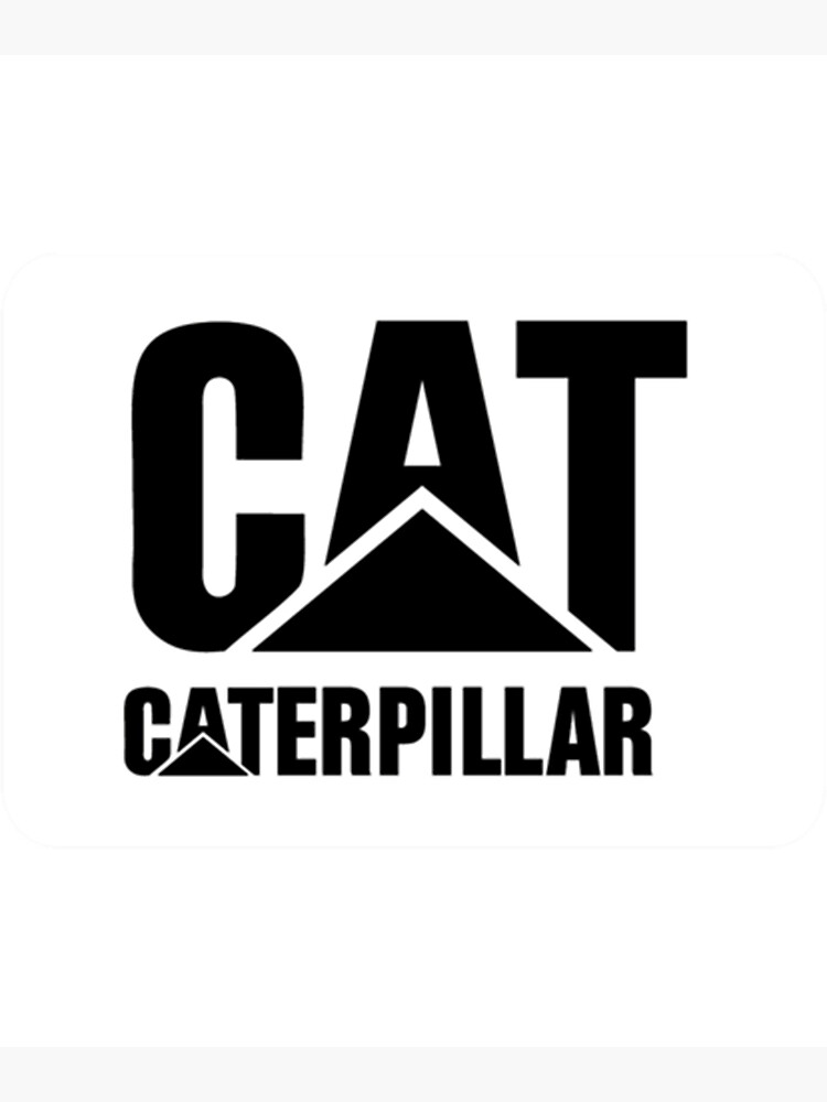 "CAT-CATERPILLAR LOGO " Poster for Sale by tarShopGalery | Redbubble