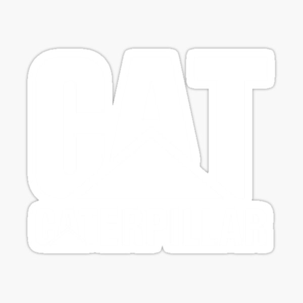 "CAT-CATERPILLAR LOGO " Sticker for Sale by tarShopGalery | Redbubble