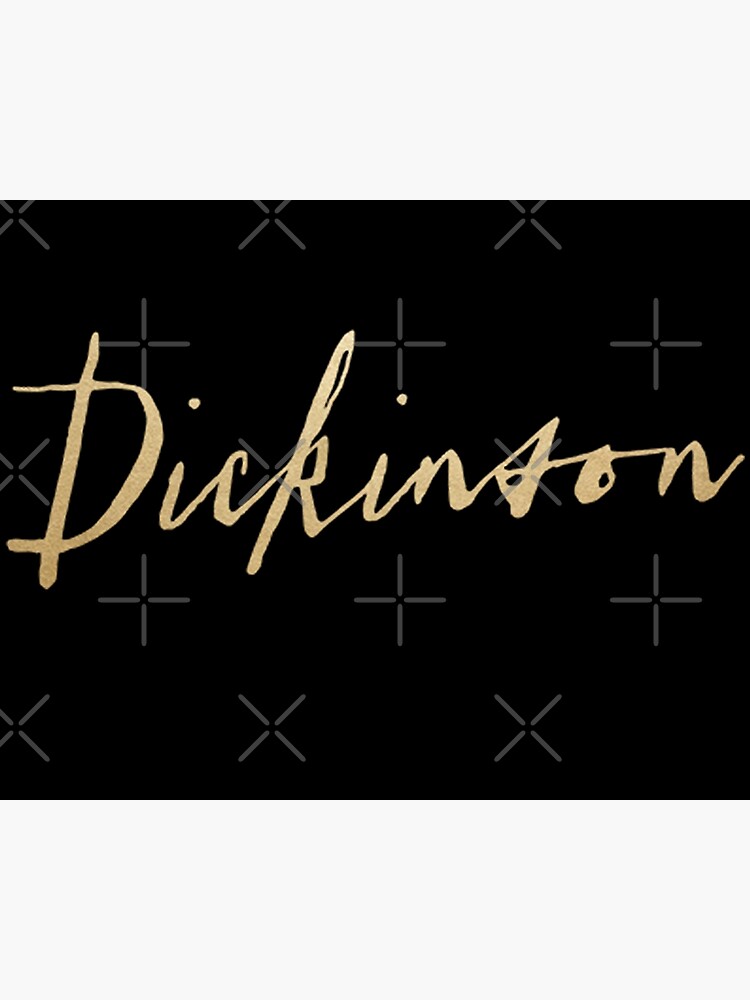 "Dickinson logo" Poster by annypozzi | Redbubble