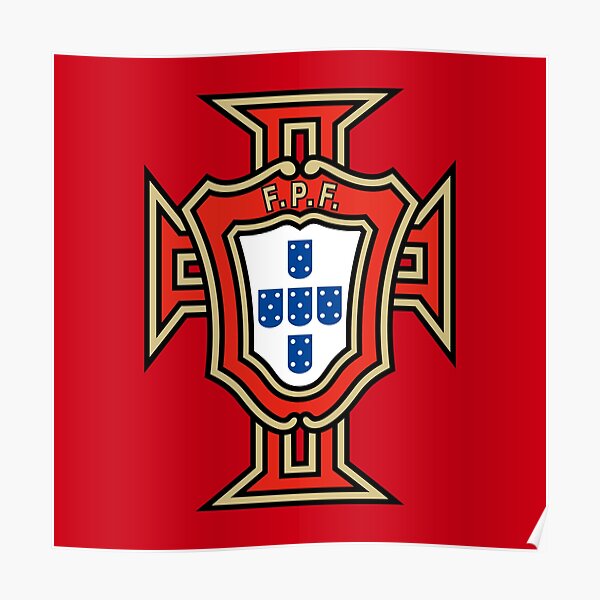 "The Portugal national team logo" Poster by alkhizchem | Redbubble