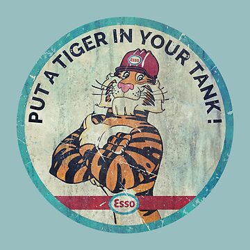 "Put a Tiger in your Tank" Essential T-Shirt by Lidra-Redesign | Redbubble