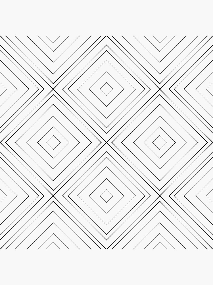 "Kopie von Modern Cube Line Design " Sticker for Sale by ilvydesign ...