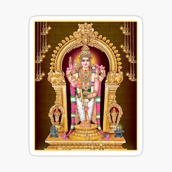 "Lord Murugan" Sticker by aruvanita | Redbubble