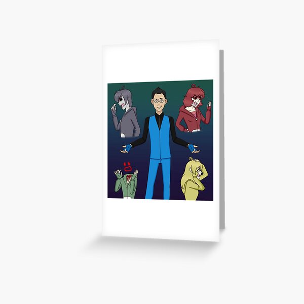 "Slendytubbies as humans" Greeting Card by SoliinaTubby | Redbubble
