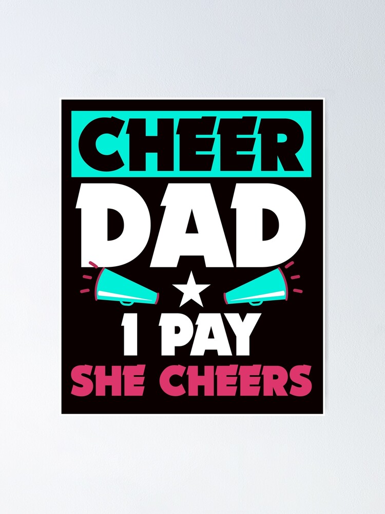 "Lustige Cheerleader Cheerleading Squad Coach Team Flyer" Poster von magicsd77 | Redbubble