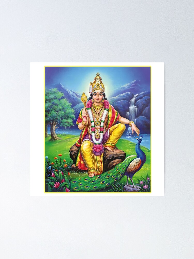 "Lord Murugan" Poster for Sale by aruvanita | Redbubble