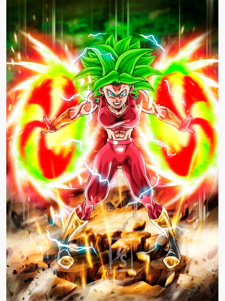 Lámina fotográfica «Kefla Sjj2 Full Power Dragon ball Super» de ...