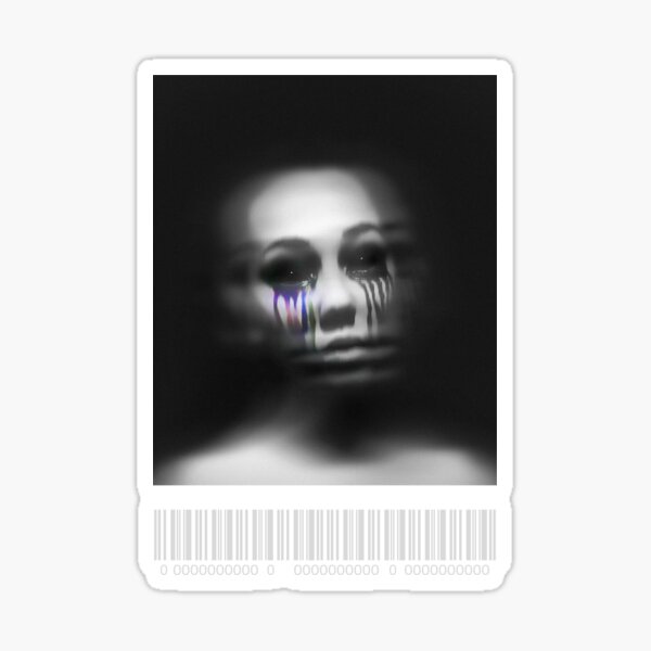 "Scary Face" Sticker for Sale by dyleke | Redbubble