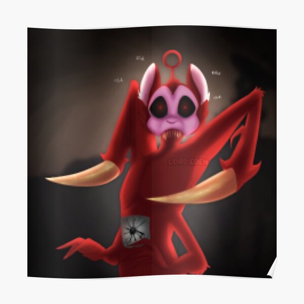 "Slendytubbies Po" Poster for Sale by SoliinaTubby | Redbubble