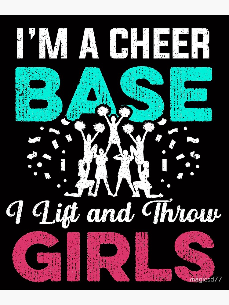 Cheerleading Base Quotes Cheerleading Silhouette Stock Illustrations