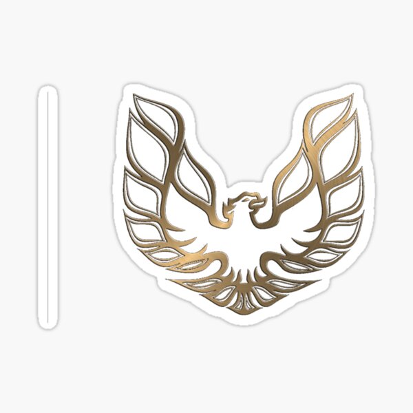 "Pontiac Firebird Trans AM Logo" Sticker for Sale by PermagesLLC ...