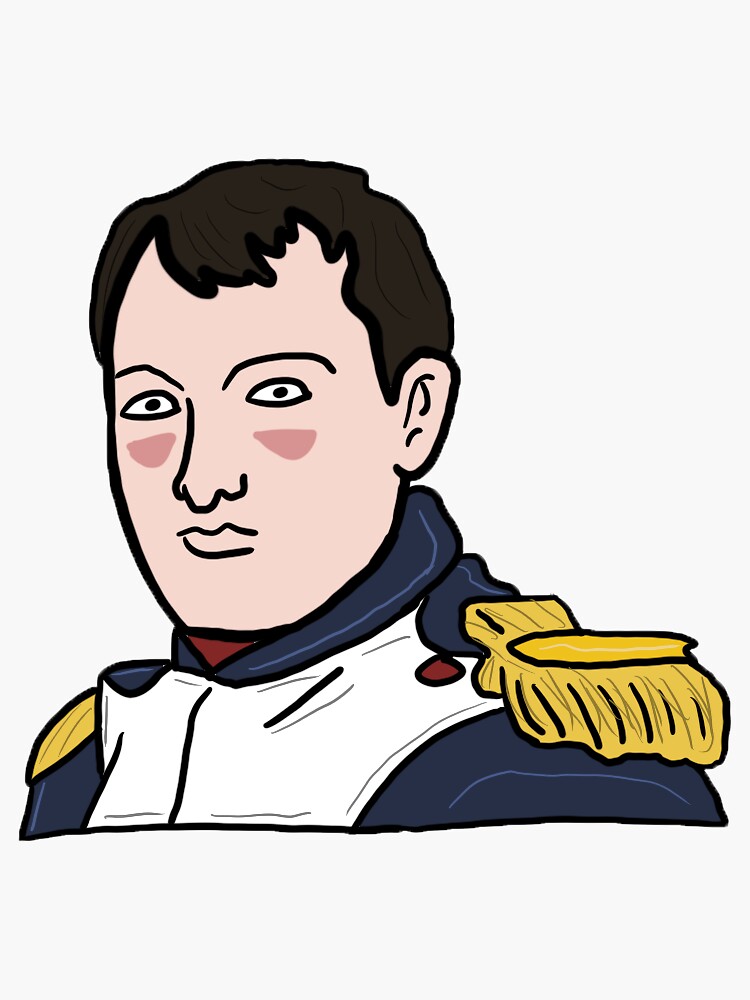 "Napoleon Bonaparte" Sticker for Sale by samandrus | Redbubble