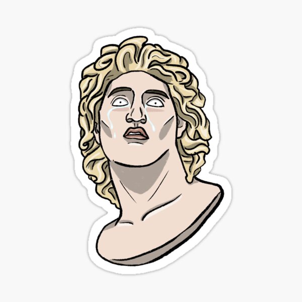 "Alexander the Great" Sticker for Sale by samandrus | Redbubble