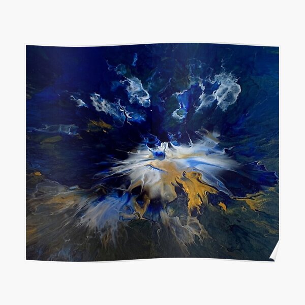 "Beautiful Deep Sky" Poster for Sale by MZNAYNAYSART | Redbubble