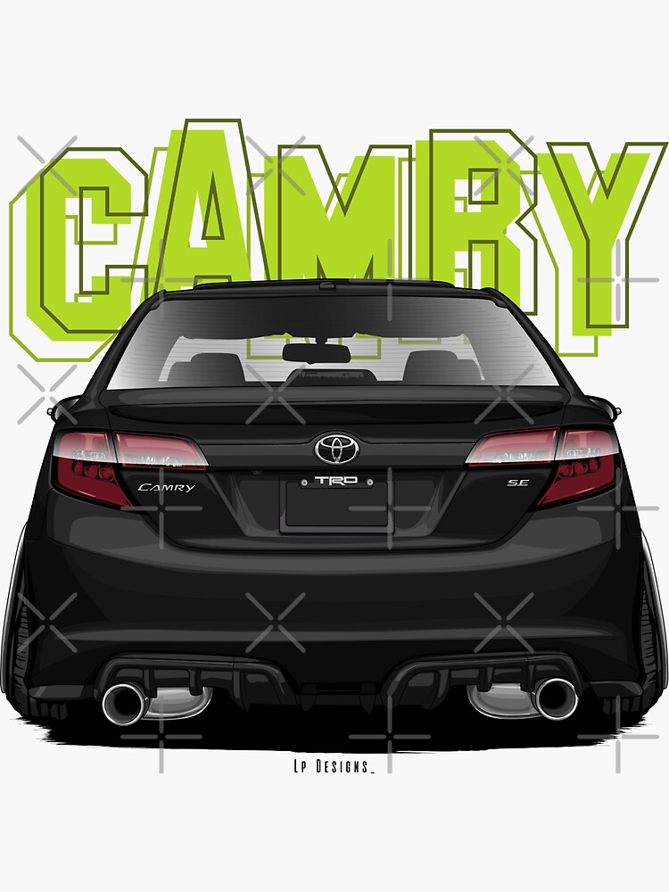 "Camry Se" Sticker for Sale by lpdesigns1 | Redbubble