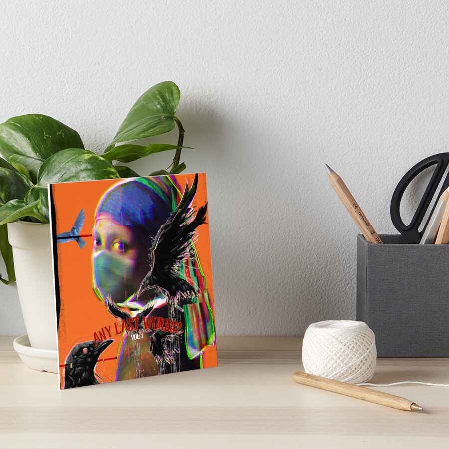 "'Any Last Words?' Vol.1 Official Cover Art" Art Board Print by ...