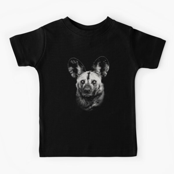 "Painted Dog Portait African Wildlife" Kids T-Shirt for Sale by Scotch ...