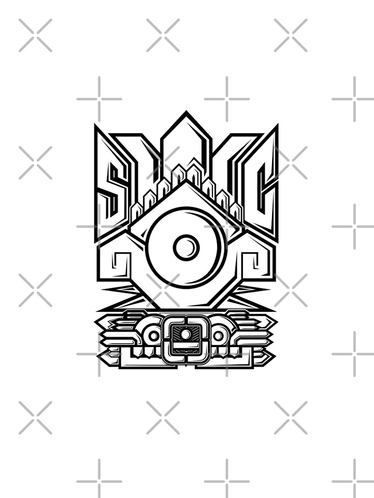 Xochitl Flower Aztec Ancient Logo Symbol Decal Sticker