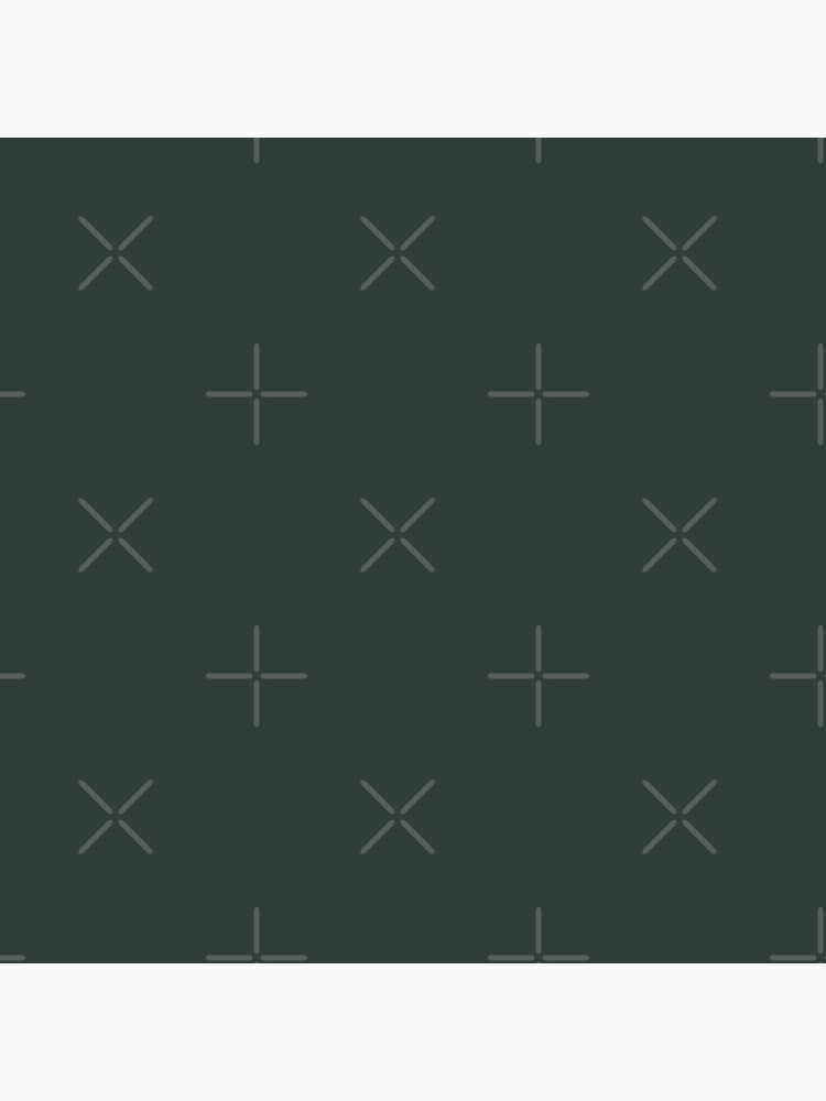 "Forest Green Solid Color - Dark Green Plain Color" Poster for Sale by ...