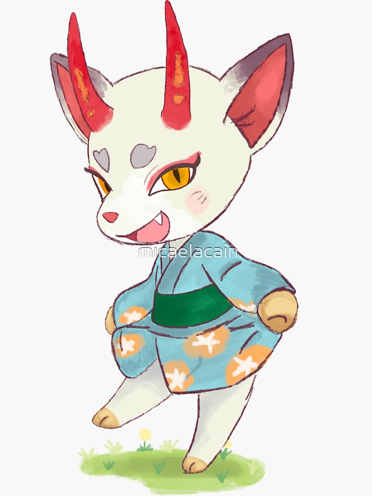 "Shino ACNH" Sticker for Sale by micaelacain | Redbubble