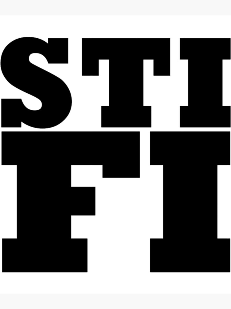 "Sticky Fingers STIFI LOGO " Poster for Sale by mtnapparel | Redbubble