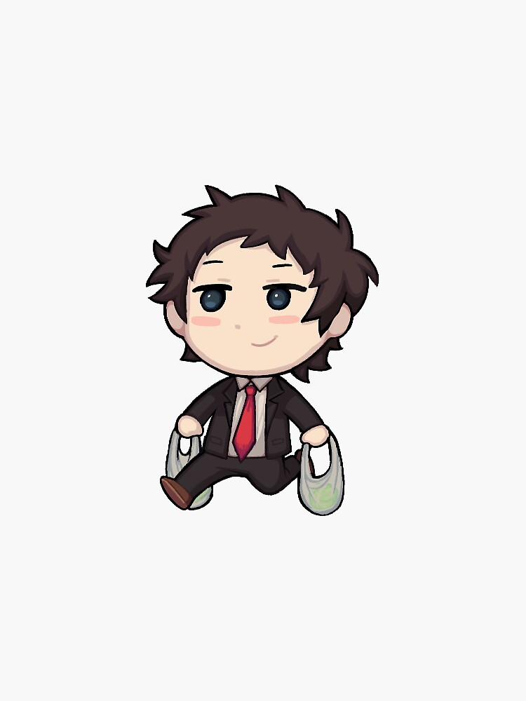 "Adachi" Sticker for Sale by Saurit | Redbubble