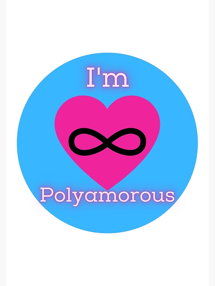 "Polyamorous" Poster for Sale by Strydex | Redbubble