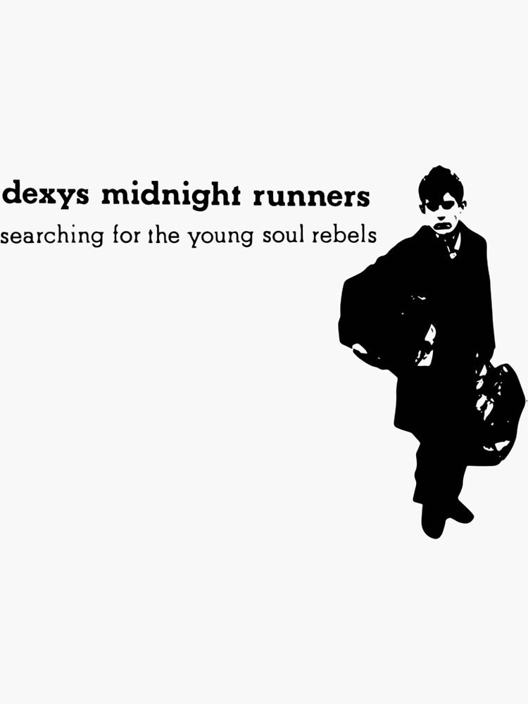 "Dexys Midnight Runners Retro Style Graphic Design" Sticker for Sale by ...