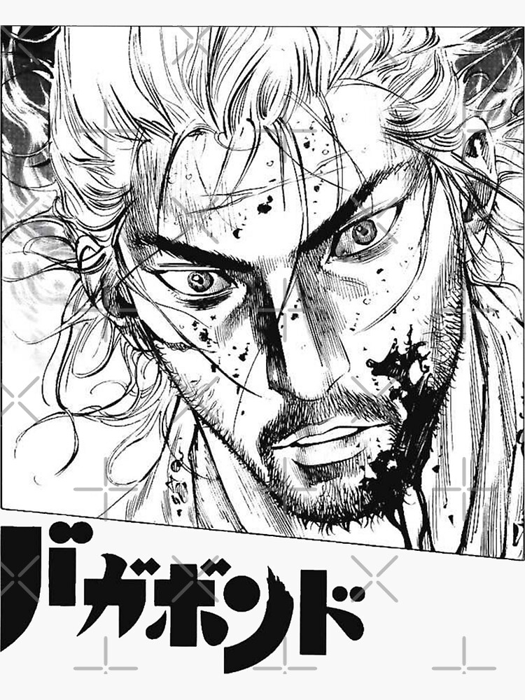 "miyamoto musashi aesthetic samurai shirt" Sticker by ABU-HASBROWN ...