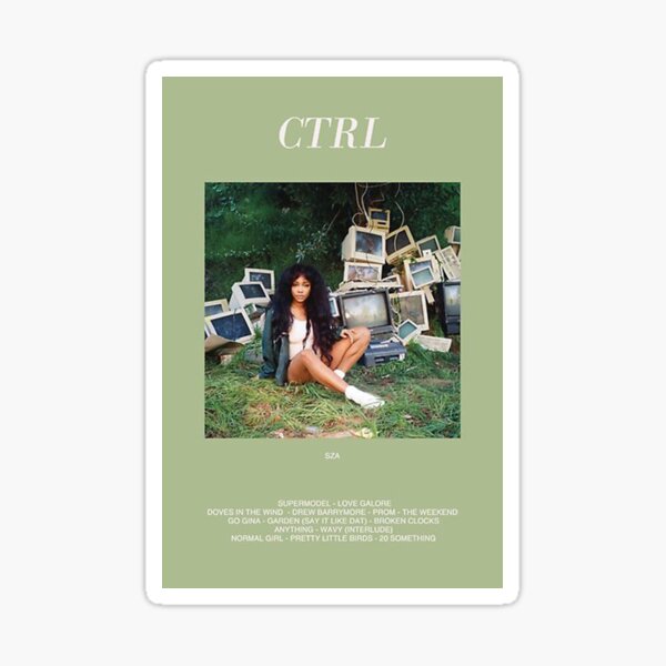 "CTRL " Sticker by kutukup | Redbubble