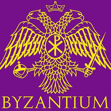 "BYZANTIUM LOGO - Byzantine Empire's double headed eagle" Poster for ...