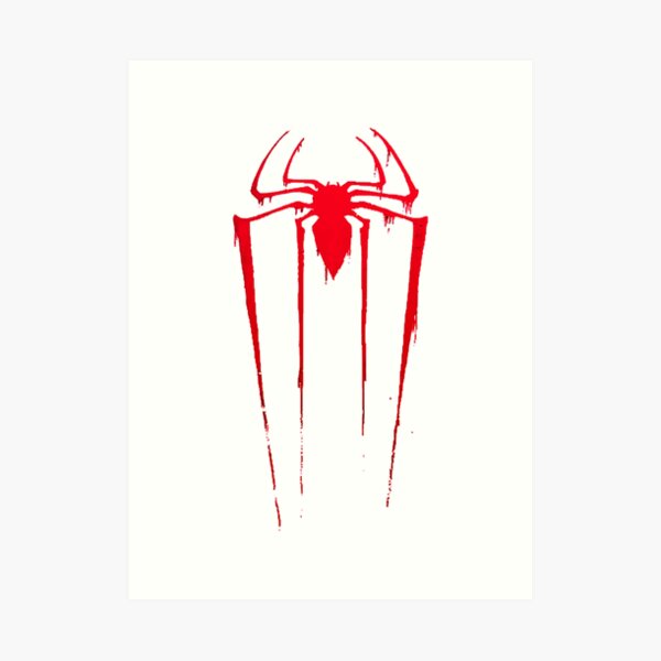 "TASM Spider Logo Emblem " Art Print for Sale by DannyChanGoods | Redbubble