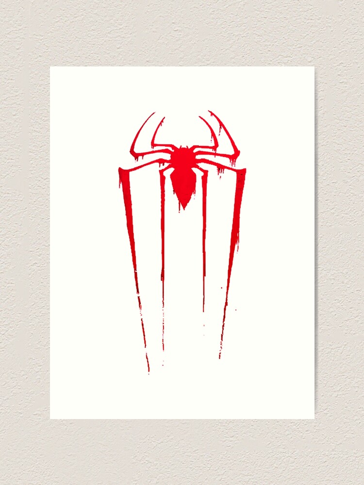 "TASM Spider Logo Emblem " Art Print for Sale by DannyChanGoods | Redbubble