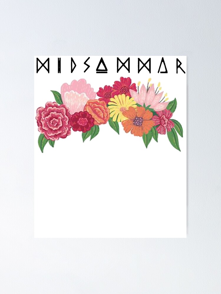 "Follows flower folk horror travel slasher poster" Poster for Sale by ...