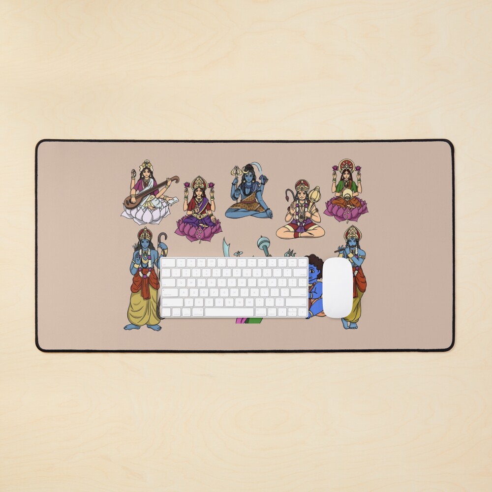 "Collection of Hindu Gods and Indian festivals" Sticker for Sale by ...