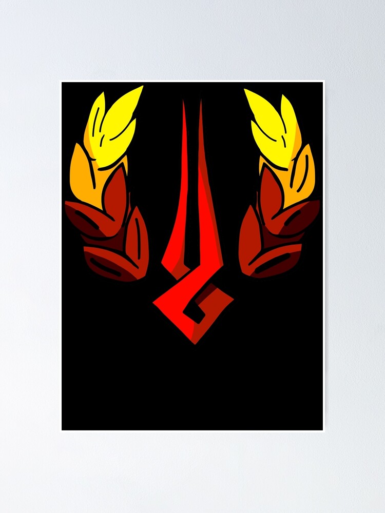 "Hades Game Logo Zagreus Supergiant Loading Symbol Classic" Poster for ...